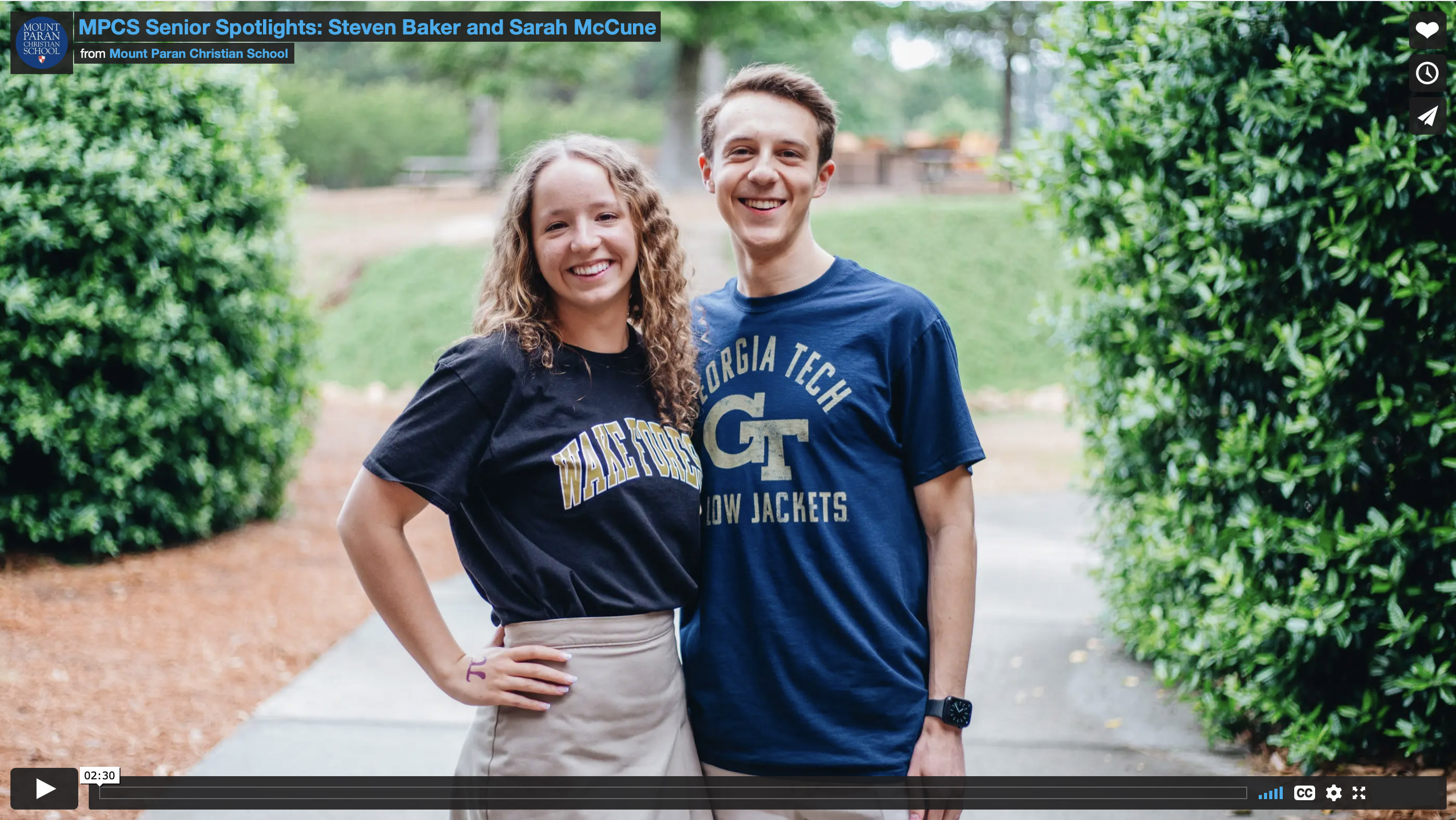 MPCS Senior Spotlights